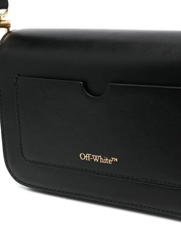 Off-White Binder Clip Shoulder Bag - Black