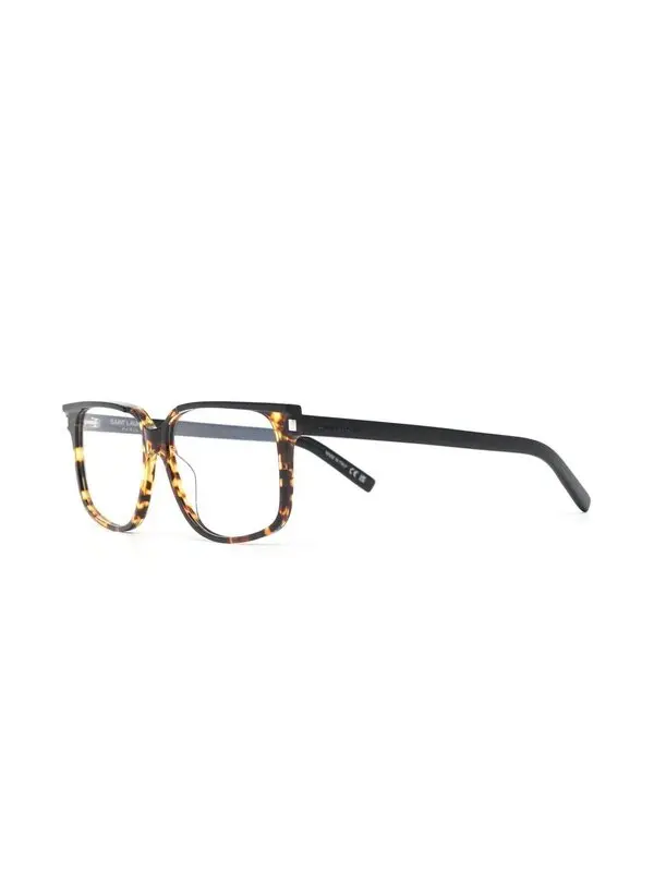 Saint Laurent Cat-eye Frame Eyeglasses - Black