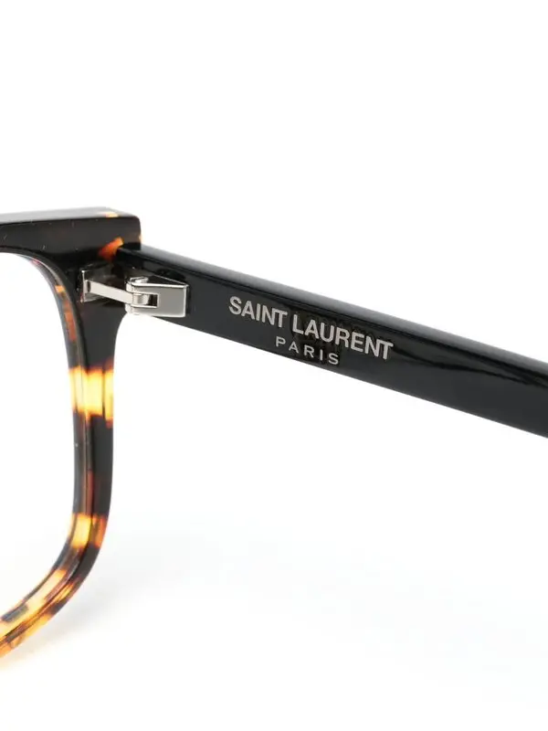 Saint Laurent Cat-eye Frame Eyeglasses - Black