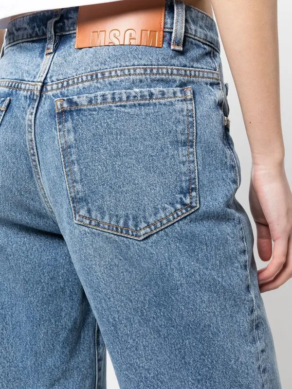 MSGM Straight-leg Denim Jeans