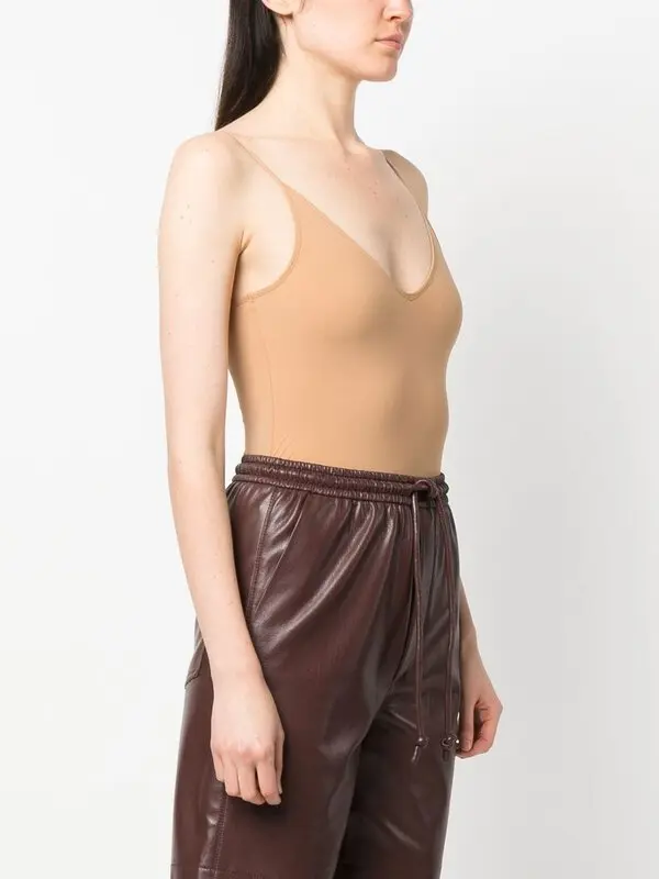 JIL SANDER Sleeveless Stretch Body - Neutrals