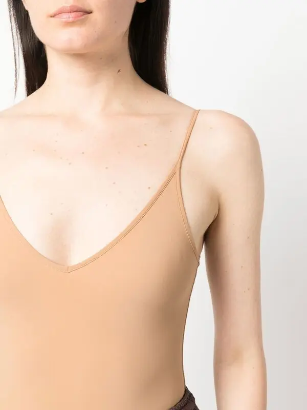 JIL SANDER Sleeveless Stretch Body - Neutrals