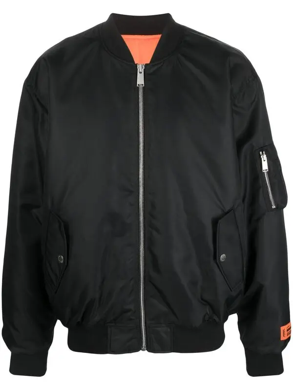 Heron Preston Padlock-patch Bomber Jacket