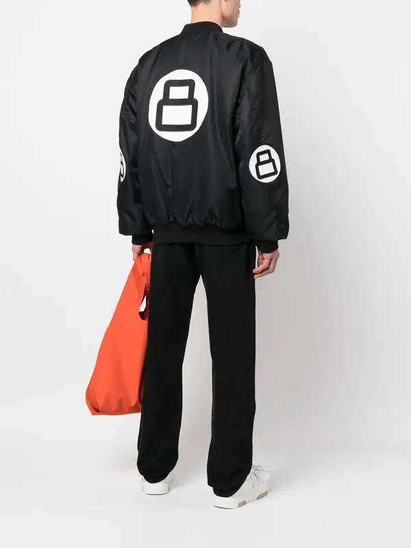 Heron Preston Padlock-patch Bomber Jacket
