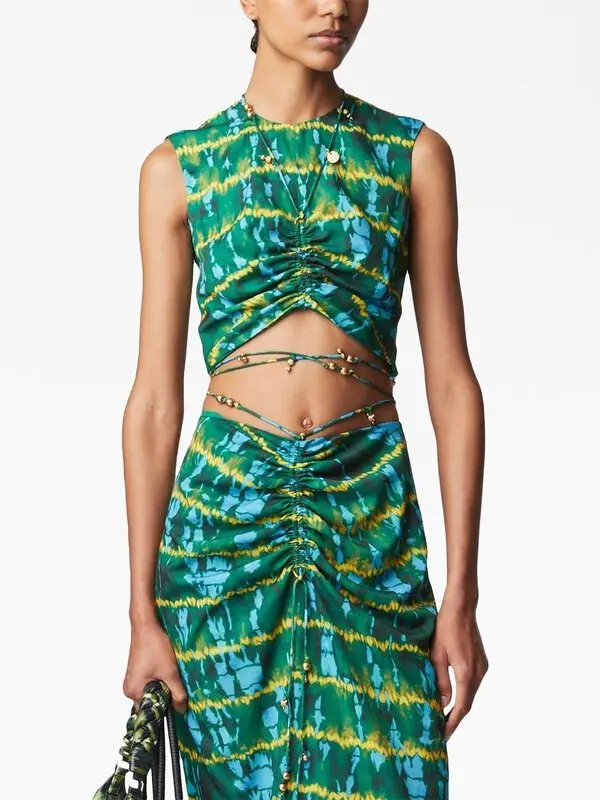 Altuzarra Ayana Front-fastening Top