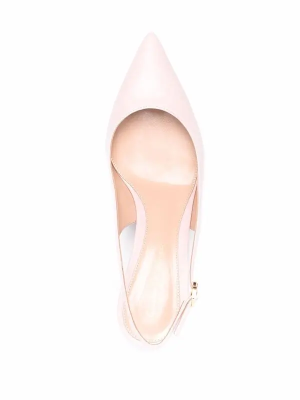 GIANVITO ROSSI Slingback Pointed-toe Pumps