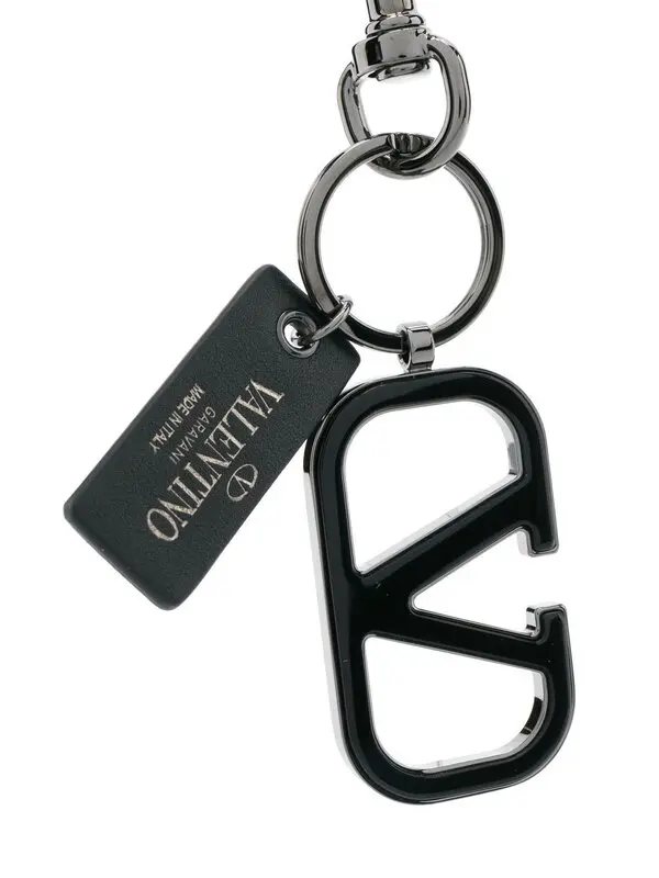 Valentino Garavani Vlogo Signature Keyring