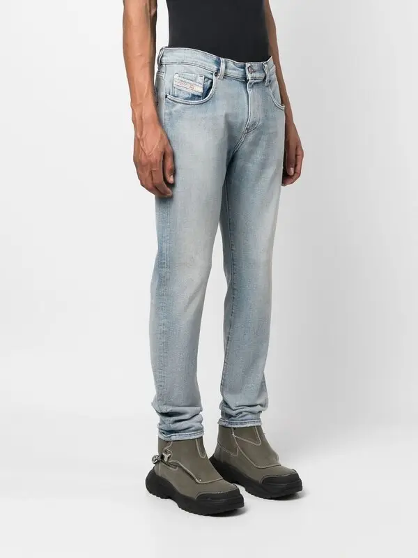 DIESEL® D-strukt Slim Cut Jeans - Blue