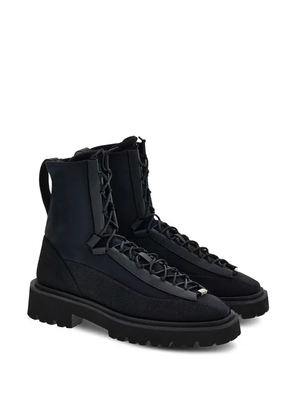 FERRAGAMO Lace-up Combat Boots