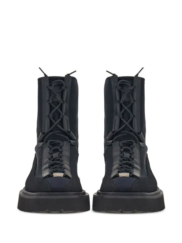 FERRAGAMO Lace-up Combat Boots