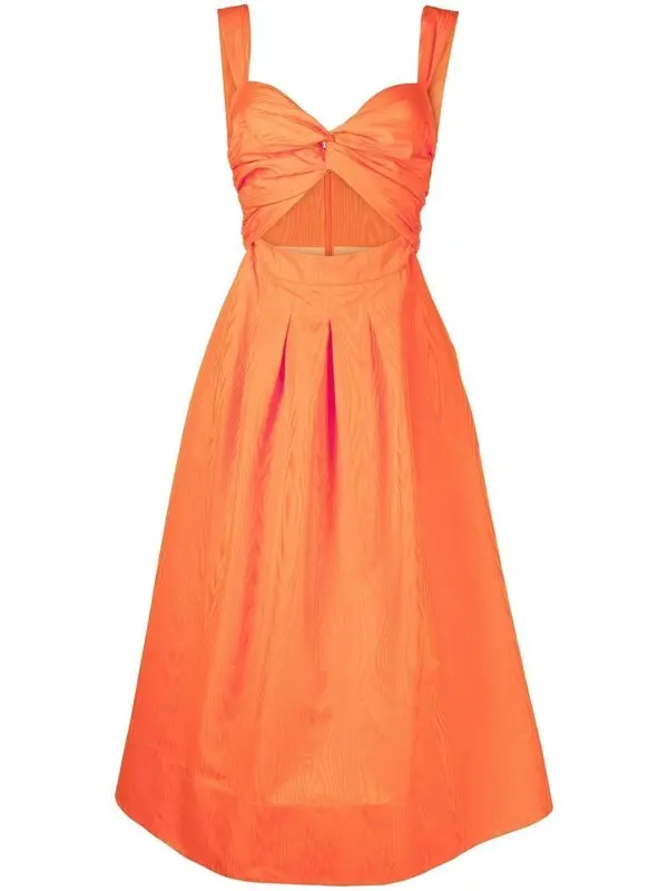 Rebecca Vallance Cut-out-top Flared Dress