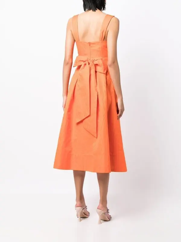 Rebecca Vallance Cut-out-top Flared Dress