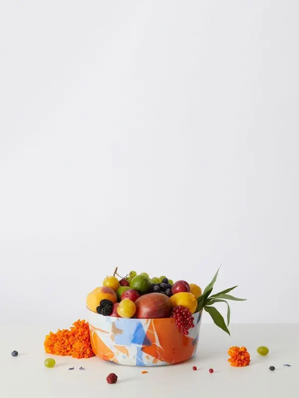 STORIES OF ITALY Nougat Summer Large Bowl