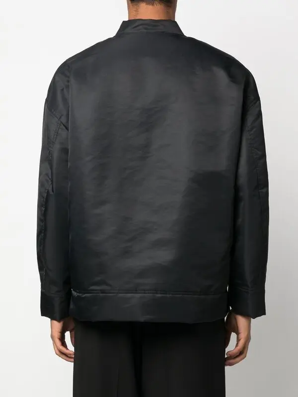 Valentino Garavani Zip-up Bomber Jacket - Black