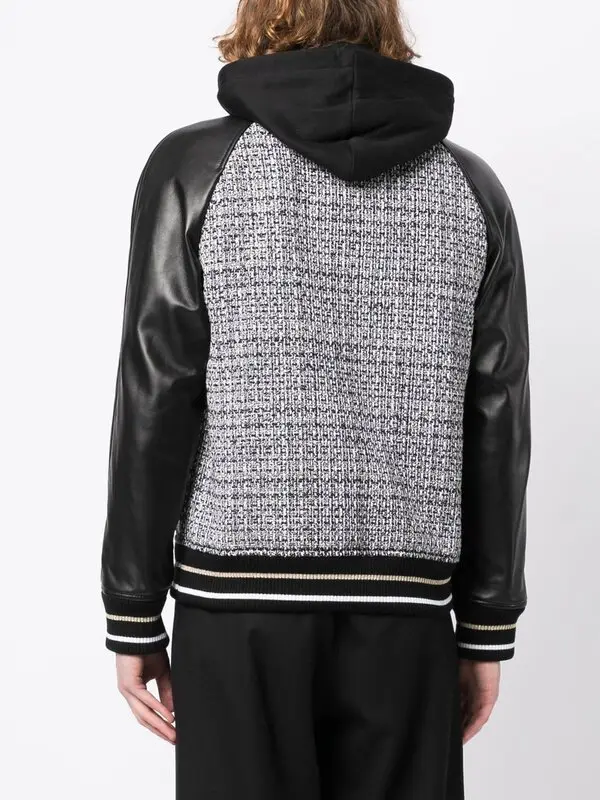 Valentino Garavani Logo-patch Hooded Bomber Jacket