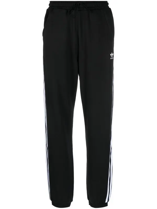 Adidas Embroidered-logo Track Pants - Black