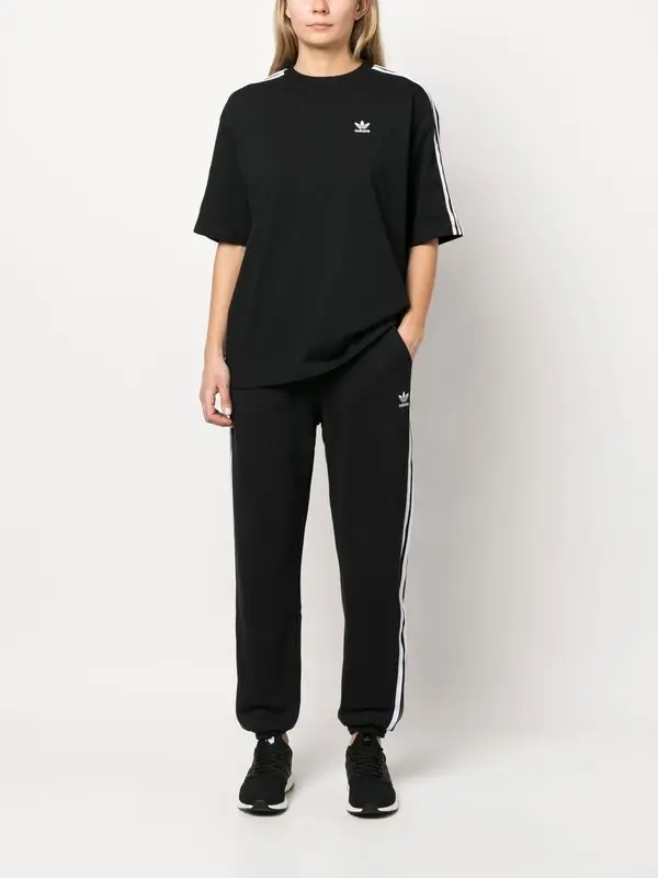 Adidas Embroidered-logo Track Pants - Black