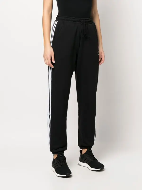 Adidas Embroidered-logo Track Pants - Black