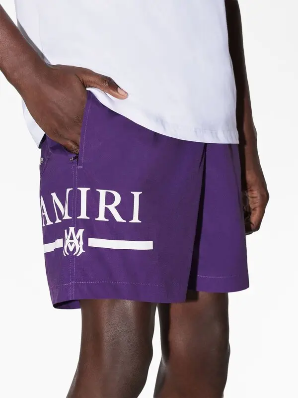 Amiri Logo-print Swimming Trunks