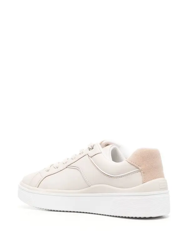 Tommy Hilfiger Round-toe Leather Sneakers