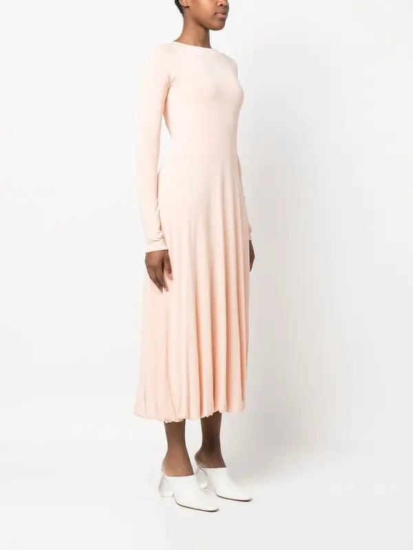 JIL SANDER Long-sleeved Flared Dress