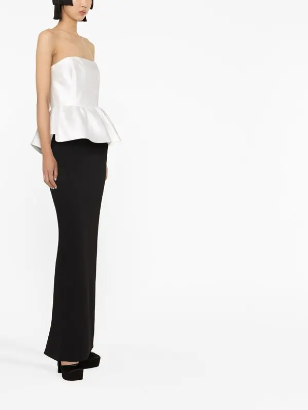Solace London Maddison Strapless Dress