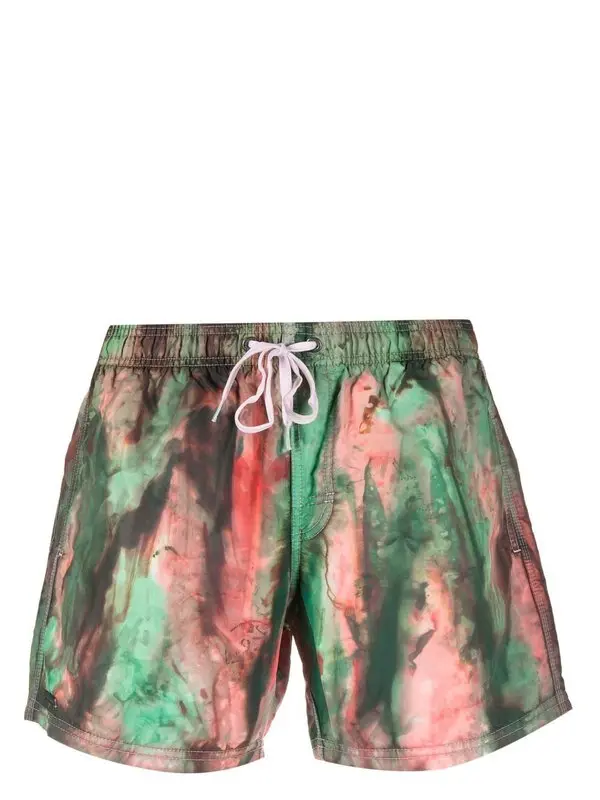Sundek Tie-dye Swim Shorts