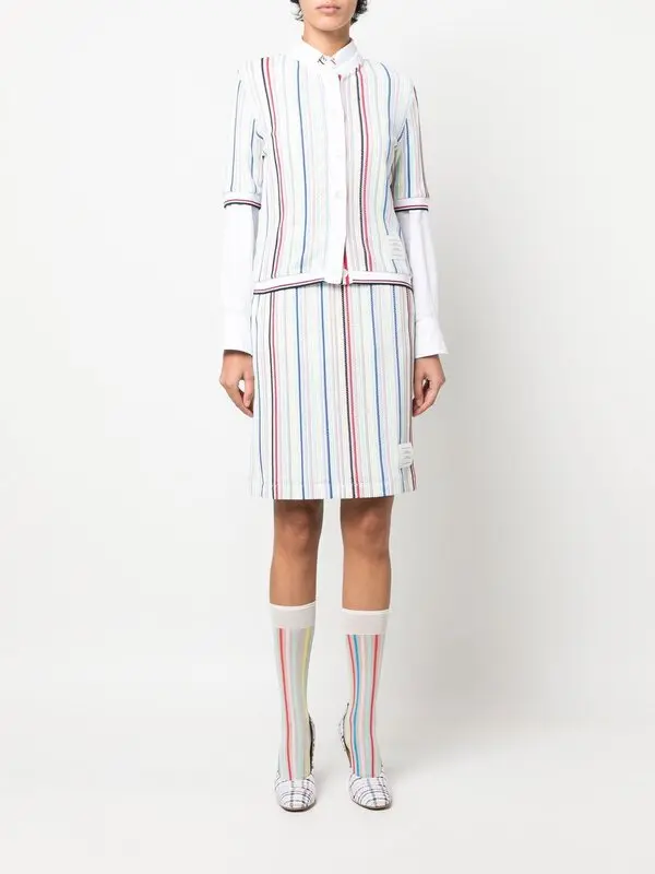 Thom Browne Striped Cardigan
