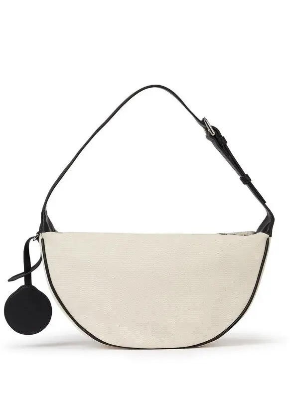 Karl Lagerfeld Hotel Karl Half Moon Shoulder Bag