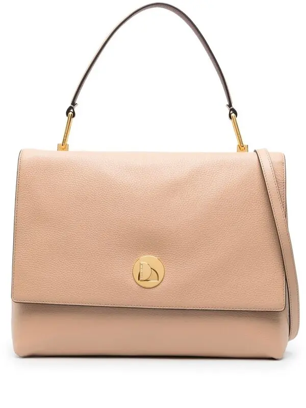 COCCINELLE Liya Pebbled-leather Tote Bag