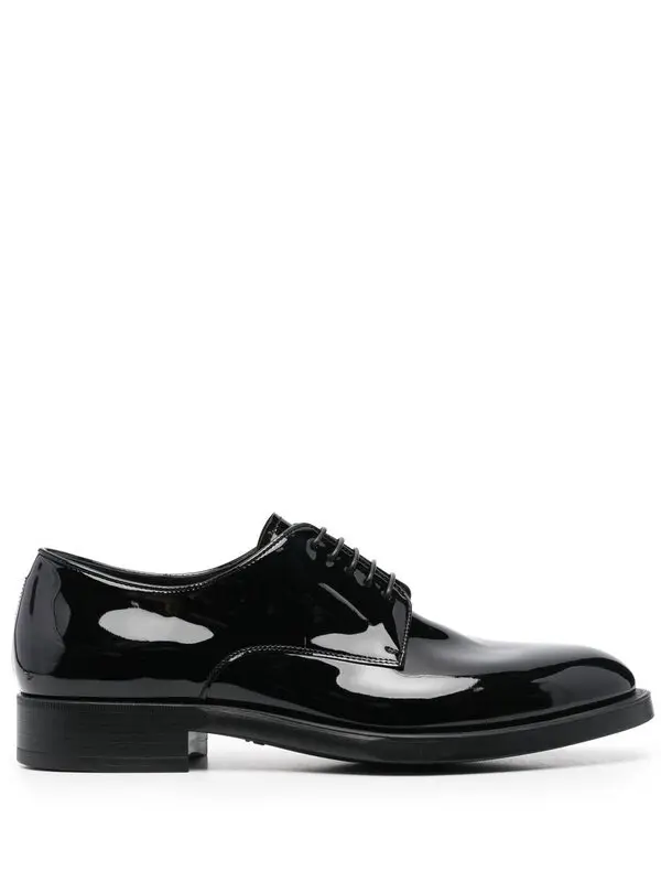 Giorgio Armani Leather Derby Shoes