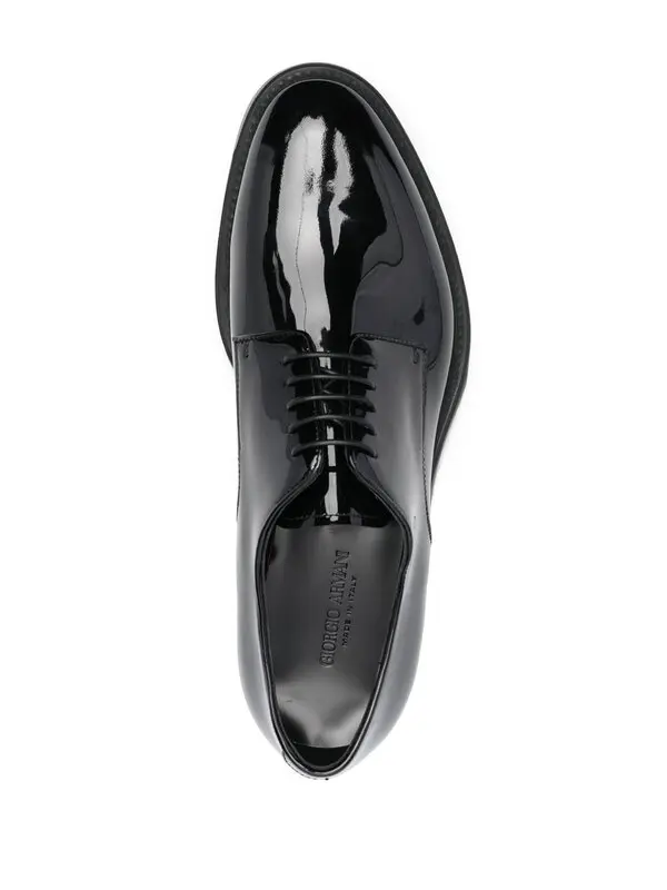 Giorgio Armani Leather Derby Shoes