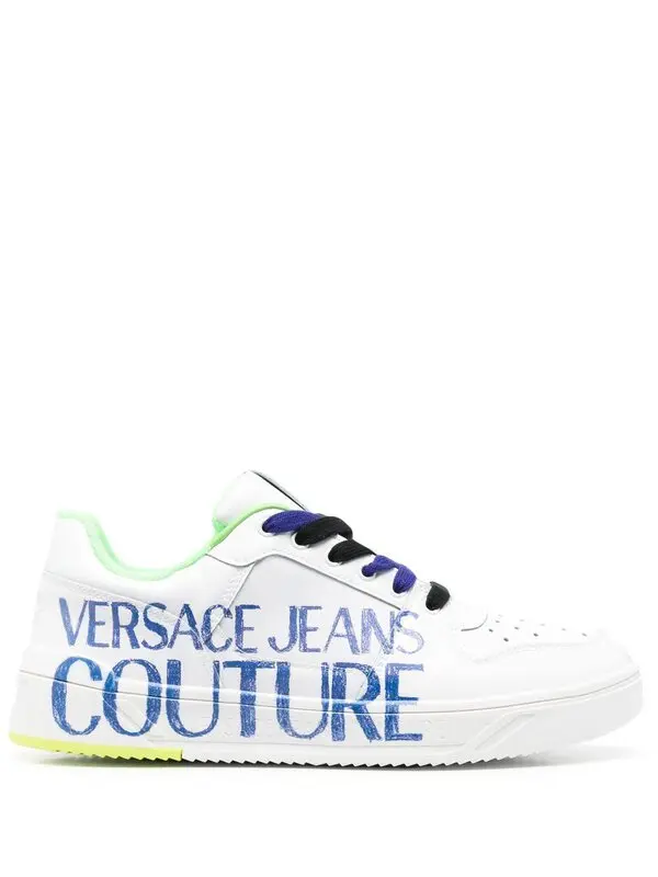 Versace Logo-print Low-top Sneakers