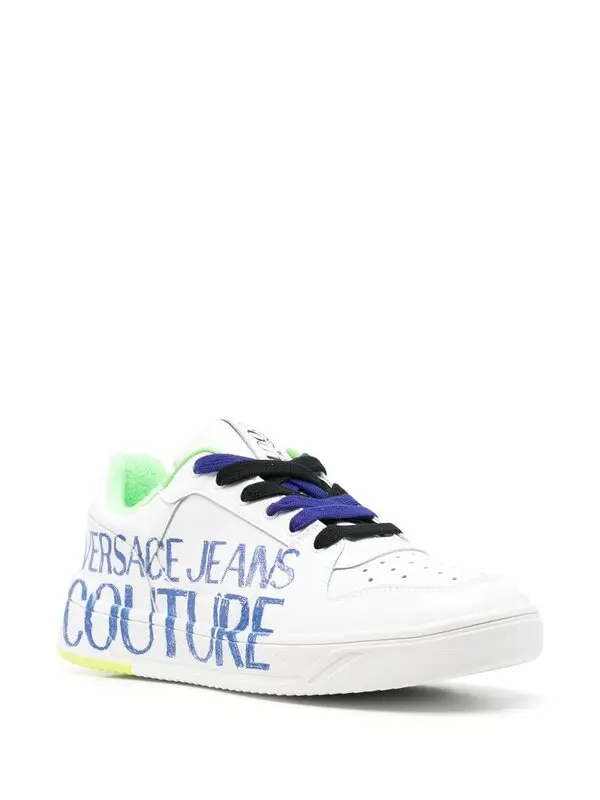 Versace Logo-print Low-top Sneakers
