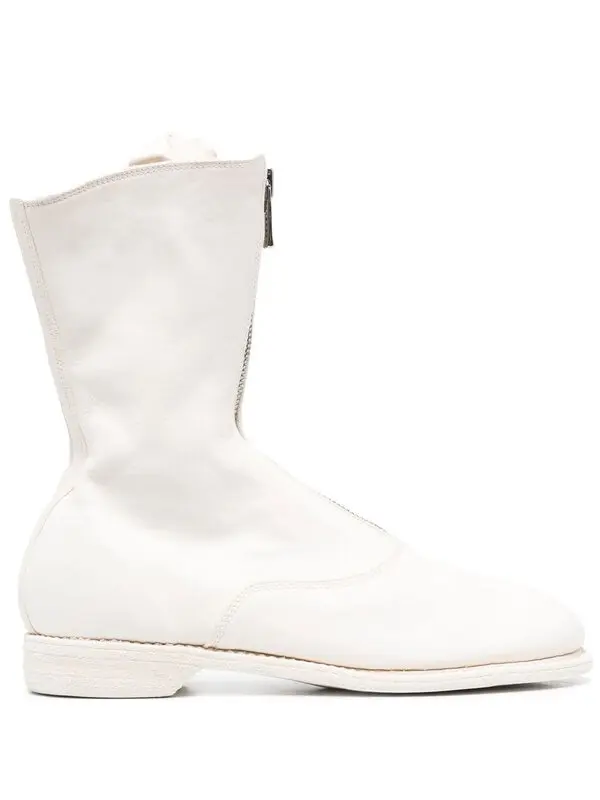 Guidi Leather Boots - White