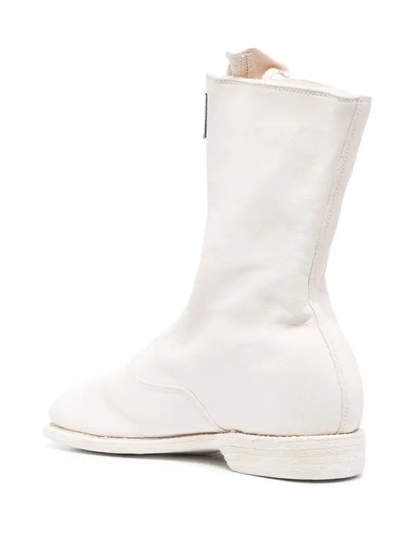 Guidi Leather Boots - White