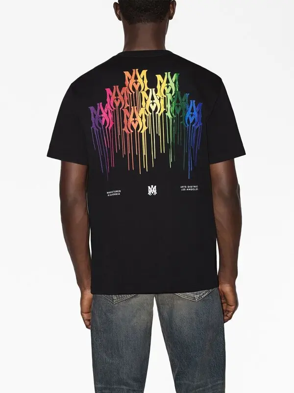 Amiri Drip Cotton-jersey T-shirt