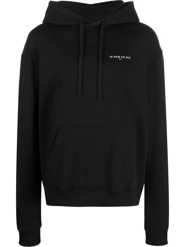 IH NOM UH NIT Graphic-print Cotton Hoodie