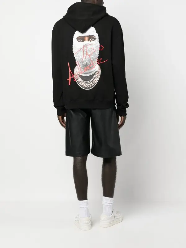 IH NOM UH NIT Graphic-print Cotton Hoodie
