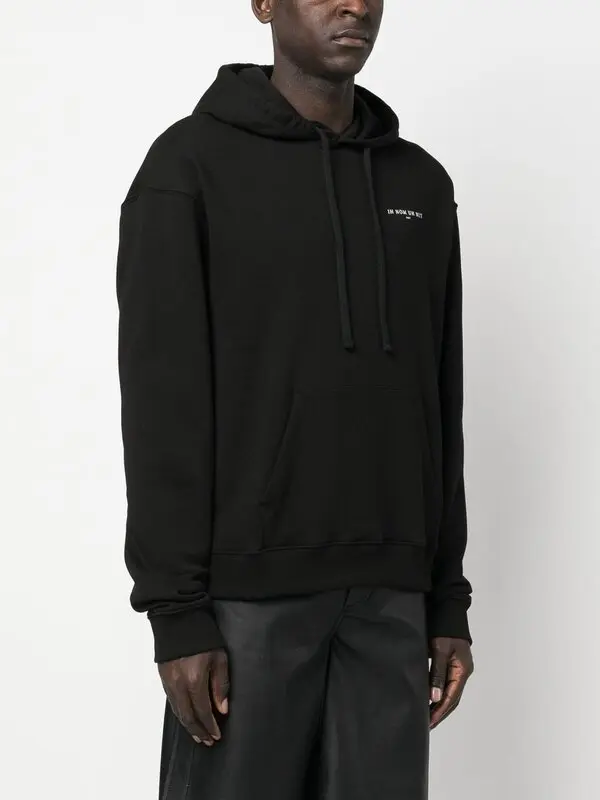 IH NOM UH NIT Graphic-print Cotton Hoodie