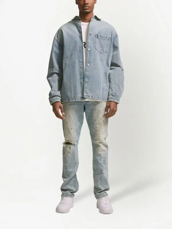 PURPLE BRAND Denim Shirt Jacket