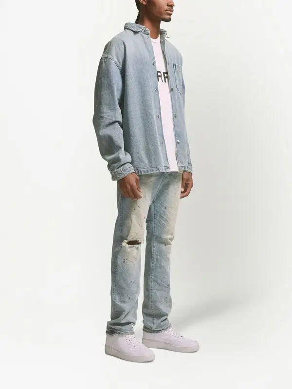 PURPLE BRAND Denim Shirt Jacket