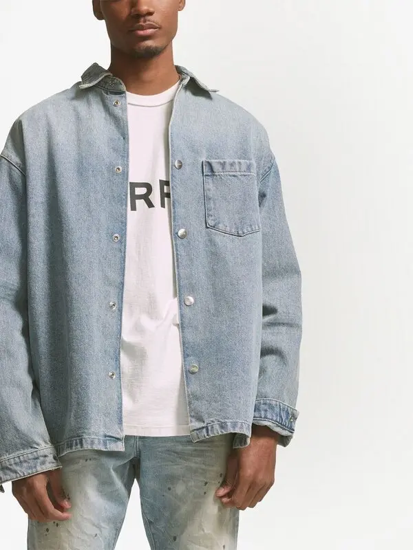 PURPLE BRAND Denim Shirt Jacket