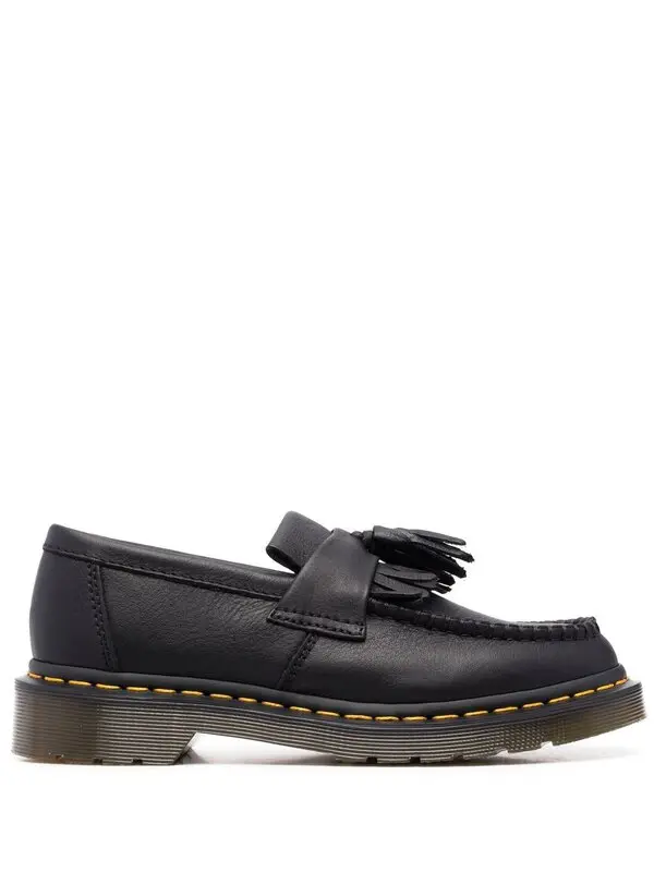 Dr. Martens Adrian Leather Tassel Loafers - Black