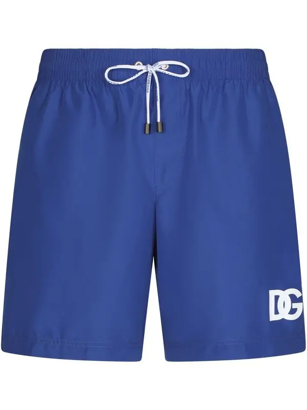Dolce & Gabbana Colour-block Swimming Shorts - Blue