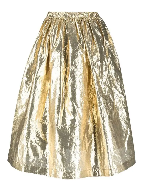 Sara Lanzi Metallic-finih Kirt