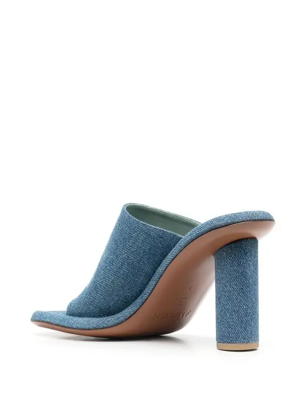 AMBUSH Cushion Denim Sandals - Blue