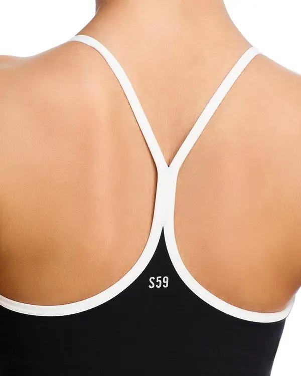 Splits59 Airweight Tank - Black/ White