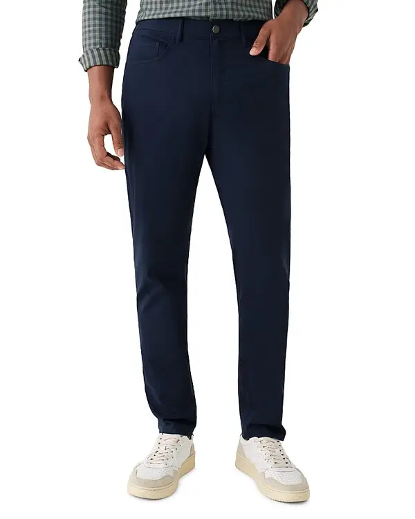 Faherty Brand Movement Coolmax Regular Fit Pants - Navy