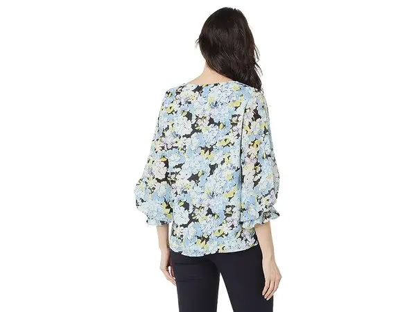 Vince Camuto V-neck Balloon Sleeve Blouse